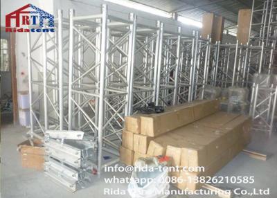 China Used Portable Stage Aluminum Light Truss For Exhibition Booth Customized Size for sale