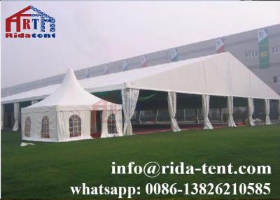 China Long Using Life Portable Party Tent / Small White Wedding Marquee Tent for sale