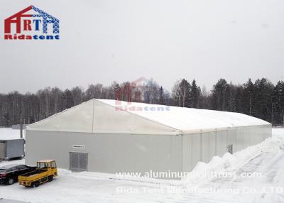 China Aluminum Alloy 6082-T6 Marquee Party Tent With Certificate 10*50m Size White Red Cover for sale