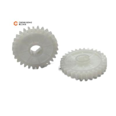 China Fujitsu F510 Presenter ATM Machine Parts KD0300-B252 30T D Gear Color White for sale