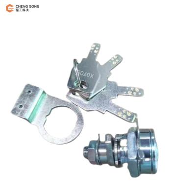 China ATM Machine Spare Parts OKI G7 G8 RG7 Lock And Key/Locks For False Doors Of The Operator Panel On OKI-G7 G8 for sale
