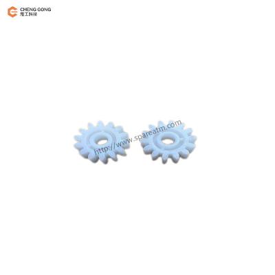 中国 ダイボルド ECRM リサイクルキャッシュスロット 14T 薄白いギアATM機用部品 販売のため