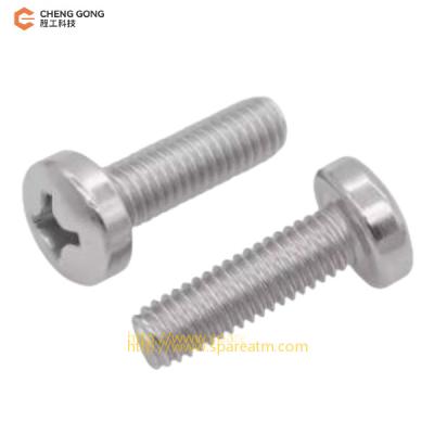 China M3*14 Diebold100 2.0 Cubierta de cabeza cruzada de tornillo para cajero automático piezas de repuesto 6.8*3 en venta