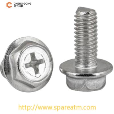 Китай M4*10 NCR S2 канальный шестиугольный винт для замены деталей NCR продается