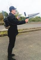 China Accurate Jamming Recognition Drone Detection With Backpack for sale
