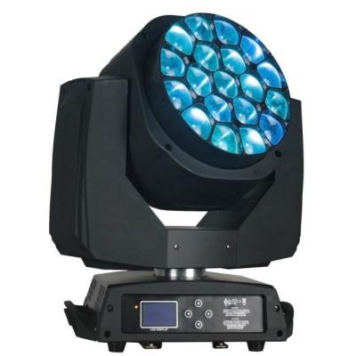 China dmx full 92 channels high brightness rgbw beam wash bee eye led moving head light zoom led light from guangzhou factory for sale