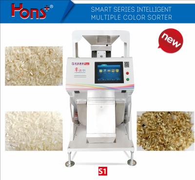 China Seletor ótico da máquina do classificador da cor do arroz do CCD de 63 canais à venda