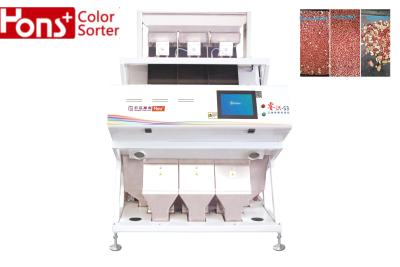 China Função múltipla da máquina do classificador da cor da câmera do CCD do amendoim de 3 rampas à venda