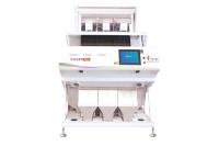 China Triple Chutes CCD Camera Sorting Machine / Beans Color Sorter Long Lifetime for sale