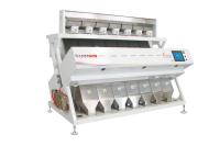 China 7 Chutes Corn Big Capacity Colour Sorting Machine Good Stability White Color for sale