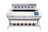 China 7 Chutes Corn Big Capacity Colour Sorting Machine Good Stability White Color for sale