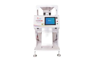Cina Peso del vaglio 350kg di colore dell'aglio del selezionatore di colore del CCD di singolo Manica in vendita