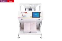 China 2Chutes plastic Separator CCD Color Sorter Plastic recycling industry processing machine for sale