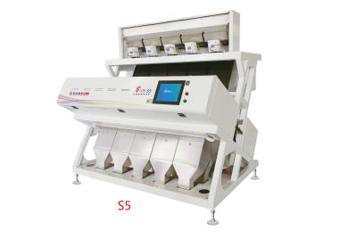 China Máquina Multi-funcional do classificador da cor da grão do CCD das rampas de alta qualidade novas da precisão cinco do projeto à venda