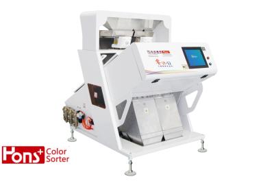 Cina I fagioli agricoli del riso della telecamera CCD colorano la macchina del selezionatore con 2 scivoli in vendita