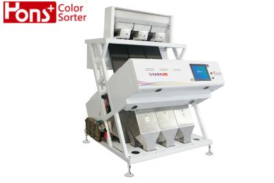 Cina grano dei canali della macchina 189 dell'alimento 2000kg/H   Selezionatore di colore del CCD in vendita