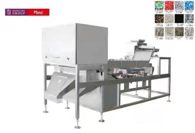 Cina ampio selezionatore di colore della cinghia della telecamera CCD 500kg/H di Manica 5400Pixel per plastica in vendita
