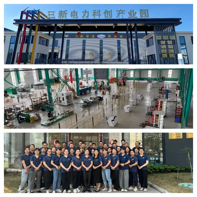 Sansion Power Electric manufacturing facility and transformer testing equipment