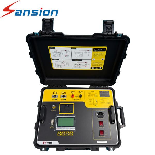 Quality Electric Transformer Dielectric Loss Tester High Voltage Dielectric Loss Tan Delta Tester for sale