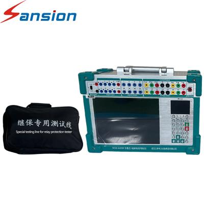 China 220V Relay Protection Tester Portable Self Calibration 6 Phase Relay Test Set for sale