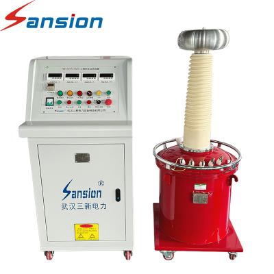 China AC and DC Withstand Voltage Test Power Frequency High Voltage Test Device for sale