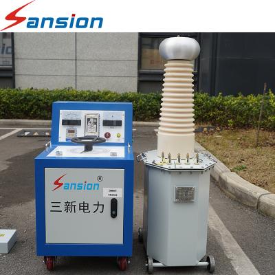 China Power Frequency Withstand Voltage Test Device AC DC High Voltage Test Transformer Insulation Testing Equipment for sale