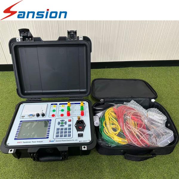 Quality Transformer Power Analyzer Capacity Loss Tester with Built-in Power Source for sale