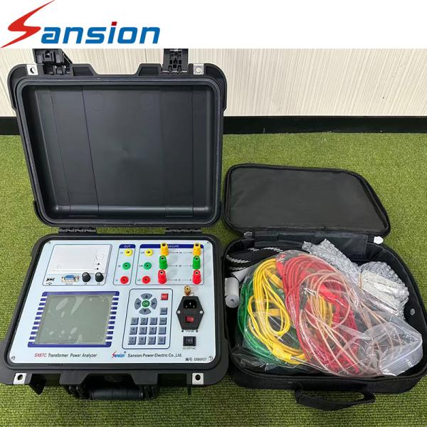 Quality Transformer Power Analyzer Capacity Loss Tester with Built-in Power Source for sale