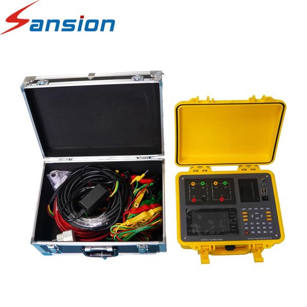 Quality High Precision Transformer Turns Ratio Tester Measuring Range 0.9-10000 Full Blind Test Equipment for Power Maintenance to Measure Ratio, Group and Phase Angle for sale