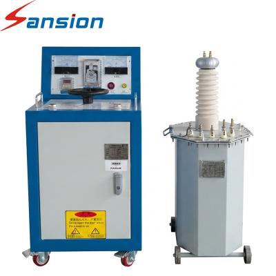 China Customized Power Frequency Withstand Voltage Test System Complete AC Hipot Testing Solution with High Voltage Transformer, Control Cabinet, Measurement and Safety Protection for sale