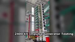 2400 kV, 240 kJ Lightning Impulse Generator