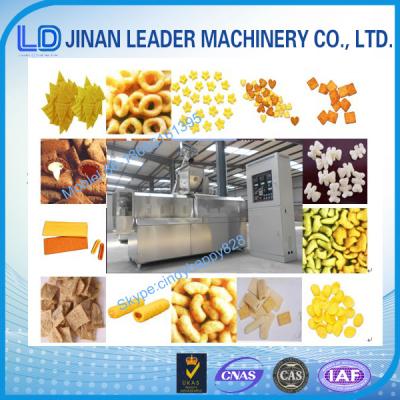 China Automatic Puffed snack food processing machine extruder machine Jinan factory for sale