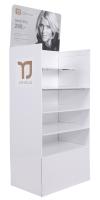 China POP Up Cardboard Floor Display Rack Multiscene Thickened Multilayers for sale