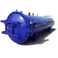 China Horizontal Wooden Poles Pressure  Automatic Timber Drying Machine for sale