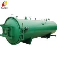 China Horizontal Wooden Poles Pressure  Automatic Timber Drying Machine for sale