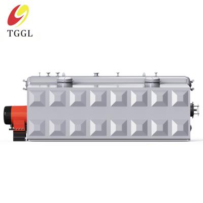 Cina Industrial High Pressure 20 Ton Double Drum Gas Oil Fired Szs Steam Boiler in vendita