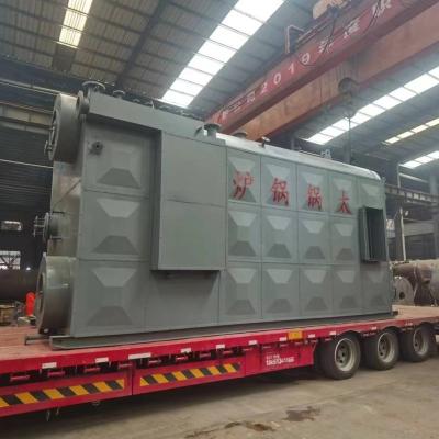 Cina 40 Ton Steam Boiler Burning Natural Gas Oil Diesel Szs Water Tube Steam Boiler in vendita