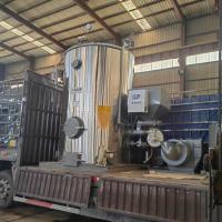 China Automatic Control System Vertical Fire Tube Boiler One Click Operation for sale