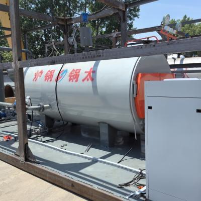 Cina WNS Series Oil Gas-Fired Hot Water Industrial Boiler For Central Heating in vendita