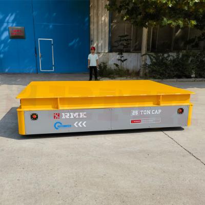 China 15T Vormen Batterij Transfer Trolley Elektrische Heavy Duty materiaal karretjes Te koop