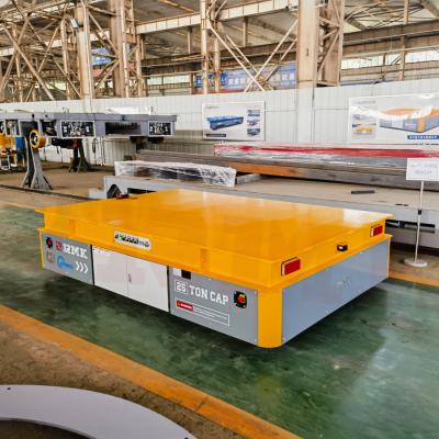 China 15T Vormen Batterij Transfer Trolley Elektrische Heavy Duty materiaal karretjes Te koop