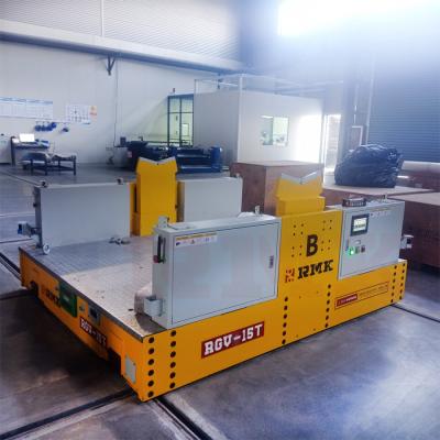 China Industrial Material Handling Transfer Trolley Intelligent Rail Track Trolley for sale