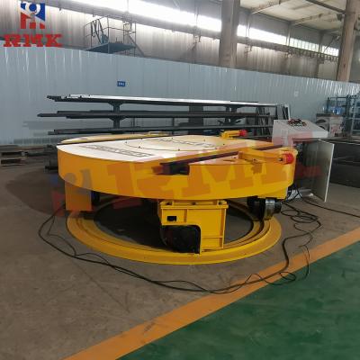Cina 20 tonnellate di carrello elettrico di trasferimento girante per la rotazione di auto a rotazione in vendita