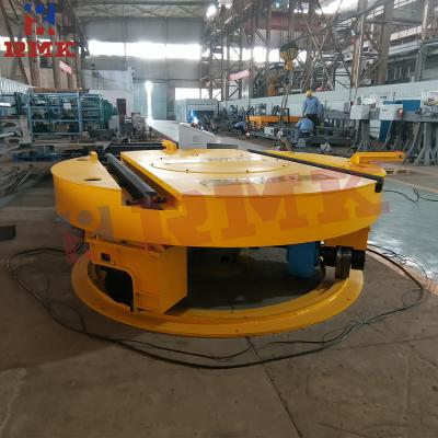 Cina 20 tonnellate di carrello elettrico di trasferimento girante per la rotazione di auto a rotazione in vendita