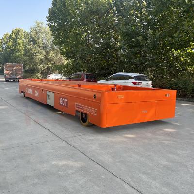 China 60T Electric Transfer Cart Workshop Foundry Machinery For Large Cargo for sale