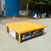 China PLC Program Electric Transfer Cart 7 Tons Motorized Transfer Cart for sale