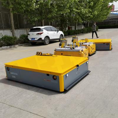 Cina 10T carrello di trasferimento AGV sistema di produzione integrato carrello di trasporto intelligente in vendita