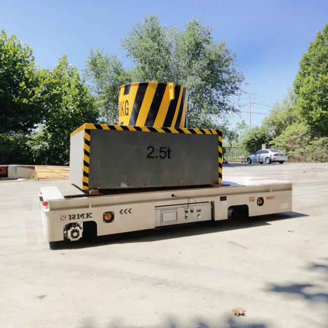 steerable trackless transport platform