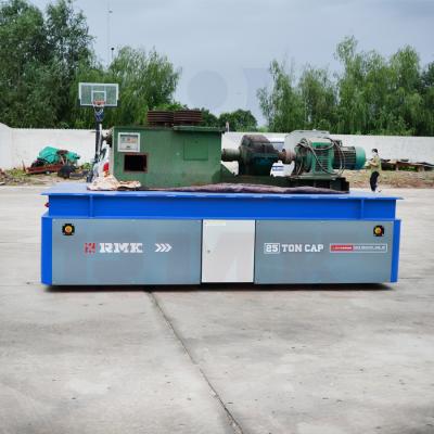 China 20Ton Battery Transfer Carriage Column Material Handling Cart Transfer for sale