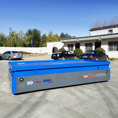 China 10 ton elektrische zware lading transporter vervoerder industrie overdracht wagen Te koop